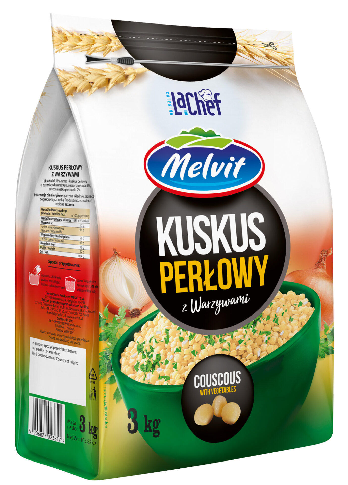 Produkty zbożowe La Chef - Melvit S.A.